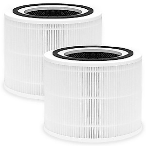 Carmerny 14 True HEPA Filters Replacement Compatible with 240 Air Cleaner Purifier, 2 Pack