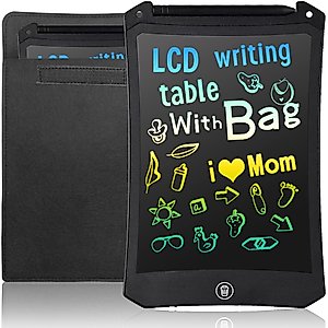 LCD Writing Pad for Kids & Adult with Bag,Remarkable Tablet Digital Notebook & Notepad,LEYAOYAO Electronic Colorful Drawing Tablet 8.5-Inch for Boys Girls at Home,School and Office (Black)