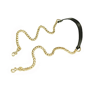 VanEnjoy Replacement Chain & Genuine Leather Shoulder Crossbody Strap (Black(with Tassel))