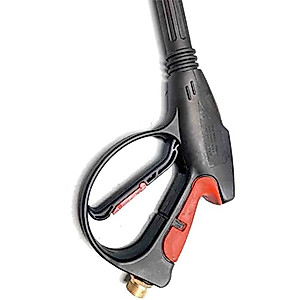 MECCTP 8-Part Pressure Washer Gun Replacement Kit, 30Ft Hose Wand Lance High Pressure Washer Gun Power Spray Gun 4000 psi with 5 Nozzle Tips for Daily and Professional Use