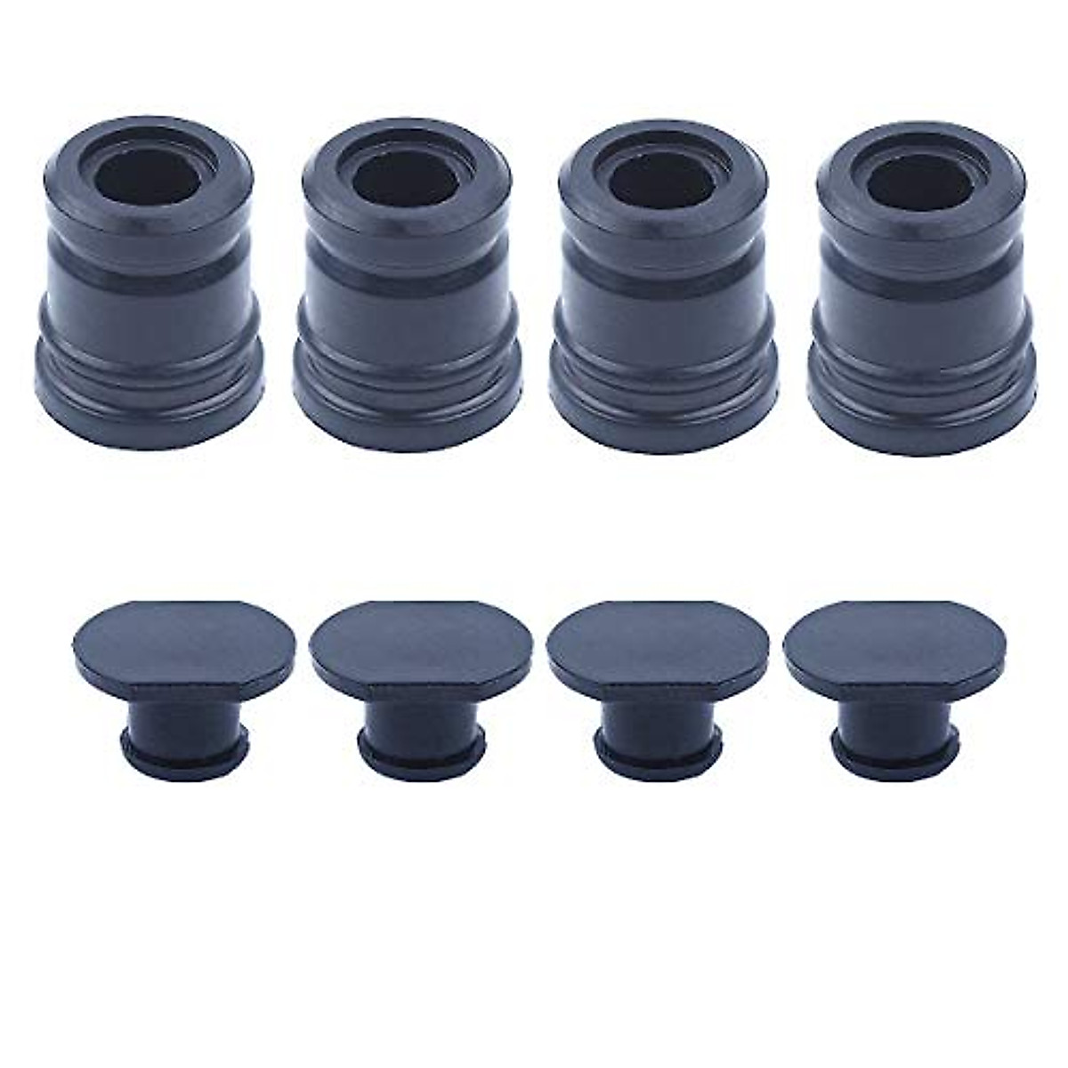 HAISHINE 4 Set AV Annular Buffer Plug Cap for STIHL MS180 017 018 MS170# 1123 791 7300