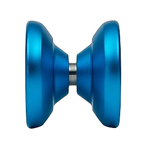 YoYoFactory Wide Angle Shutter Yo-Yo Blasted Aluminum Finish (Aqua)