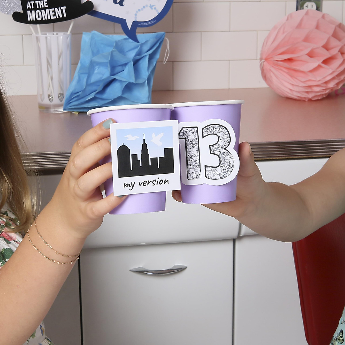 Big Dot of Happiness in My Party Era - DIY Shaped Celebrity Concert Party Cut-Outs - 24 Count