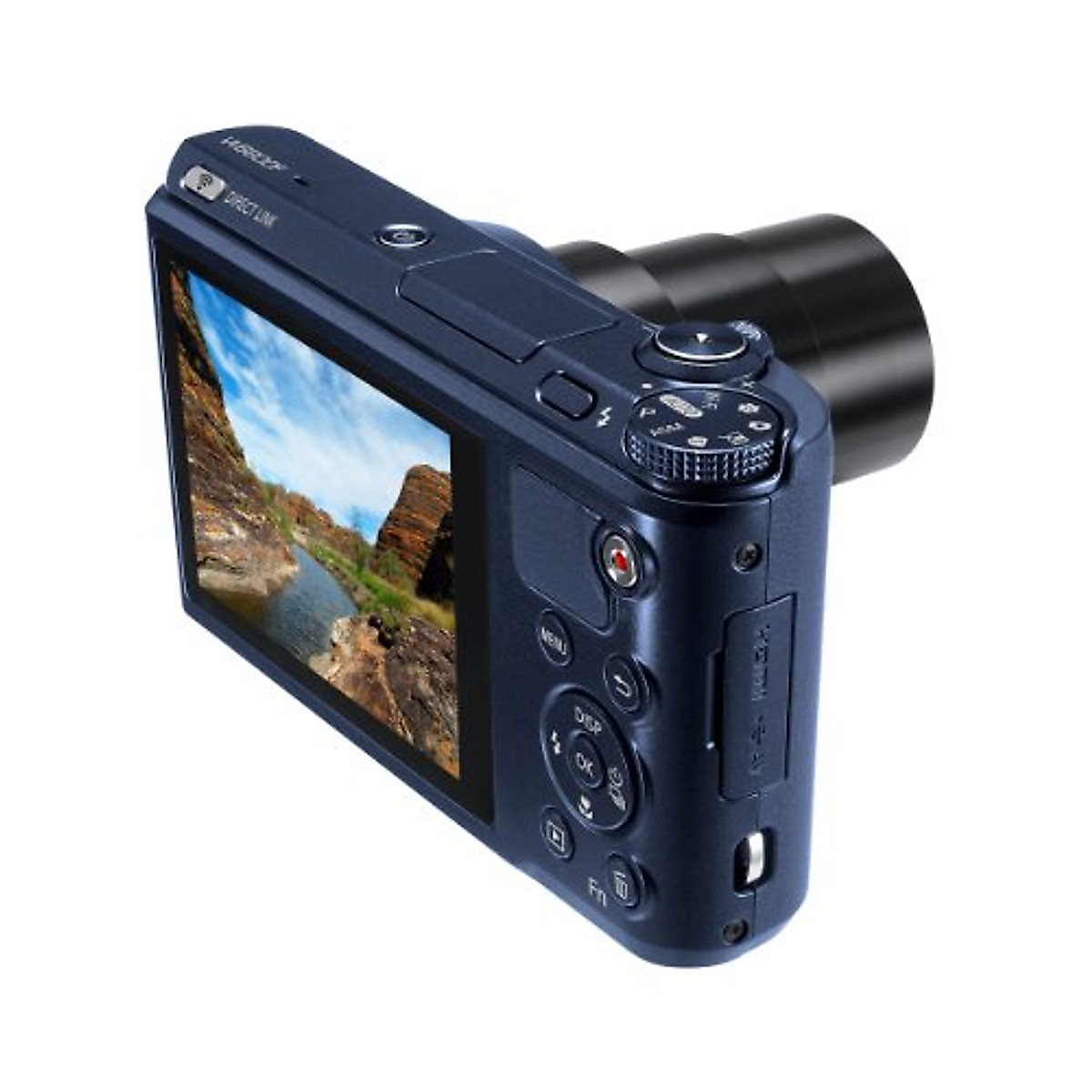 Samsung WB800F 16.3MP CMOS Smart WiFi Digital Camera with 21x Optical Zoom, 3.0" Touch Screen LCD and 1080p HD Video (Black)