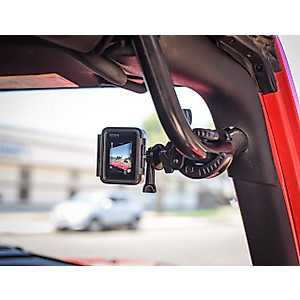 Mob Armor Action Camera Bundle - Content Creator Essentials for Camera Car Mount, Camera Holder for Road Adventures, Action Camera Accessories (Claw, Magnetic Mounts & Steel Discs w/Nylon Case)