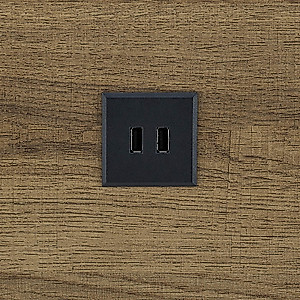 Newport Series Home Office Computer Writing Desk with Fully Extended Drawer | Laptop PC Workstation With USB Hub | Sturdy and Stylish | Easy Assembly| Golden Oak Wood Look Accent Living Room Furniture