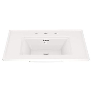 American Standard 298008.02 Town Square S Vanity Top-8" Centers, White