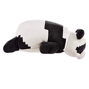 Mattel Minecraft Plush Panda 12-inch Stuffed Animal Figure, Floppy Soft Doll Inspired by Video Game Character, Collectible Toy