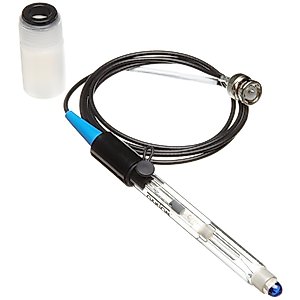 Oakton 12mm Double-Junction Glass Body Refillable pH Electrode, Standard, 0 - 12 pH Range