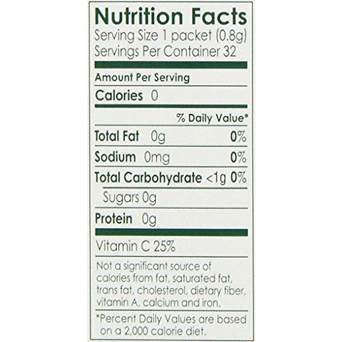 True Citrus - True Lemon Crystallized Lemon (2 Boxes of 32 = 64 Packets)