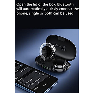 SMINKA Upgrade Wireless Earbuds, Charging Case Bluetooth 5.2 Headphones with Mic,Wireless Headphones Running with IP5 Waterproof Ear Hooks,Open Ear for Sport/Work