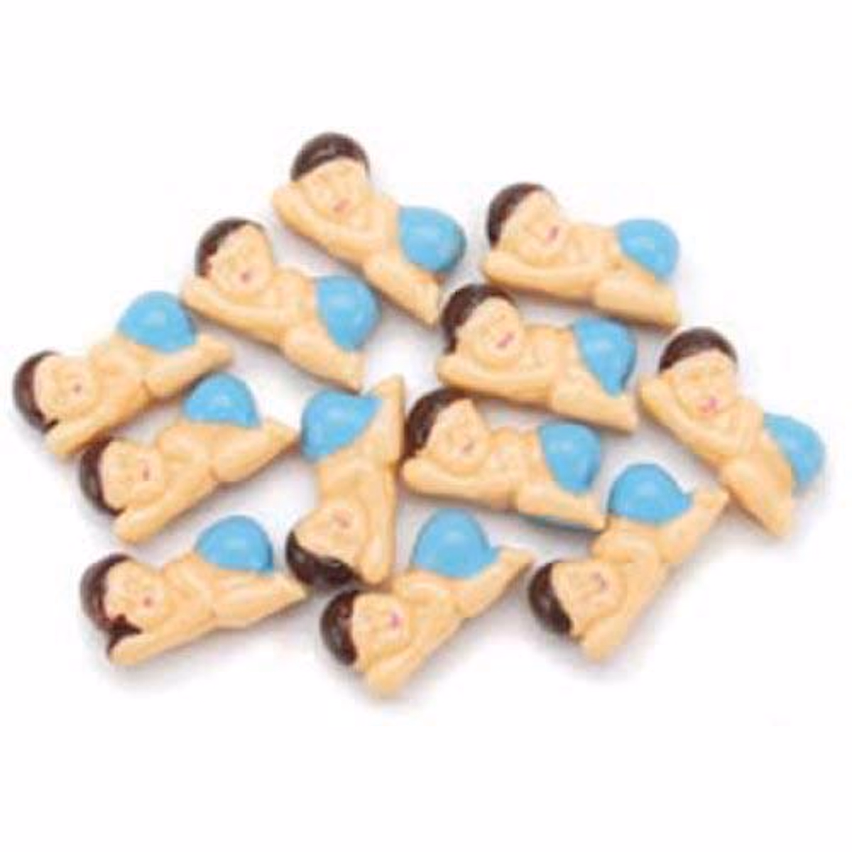 Unique Industries Sleeping Baby Boy Favors, 1", Blue, 12 pcs