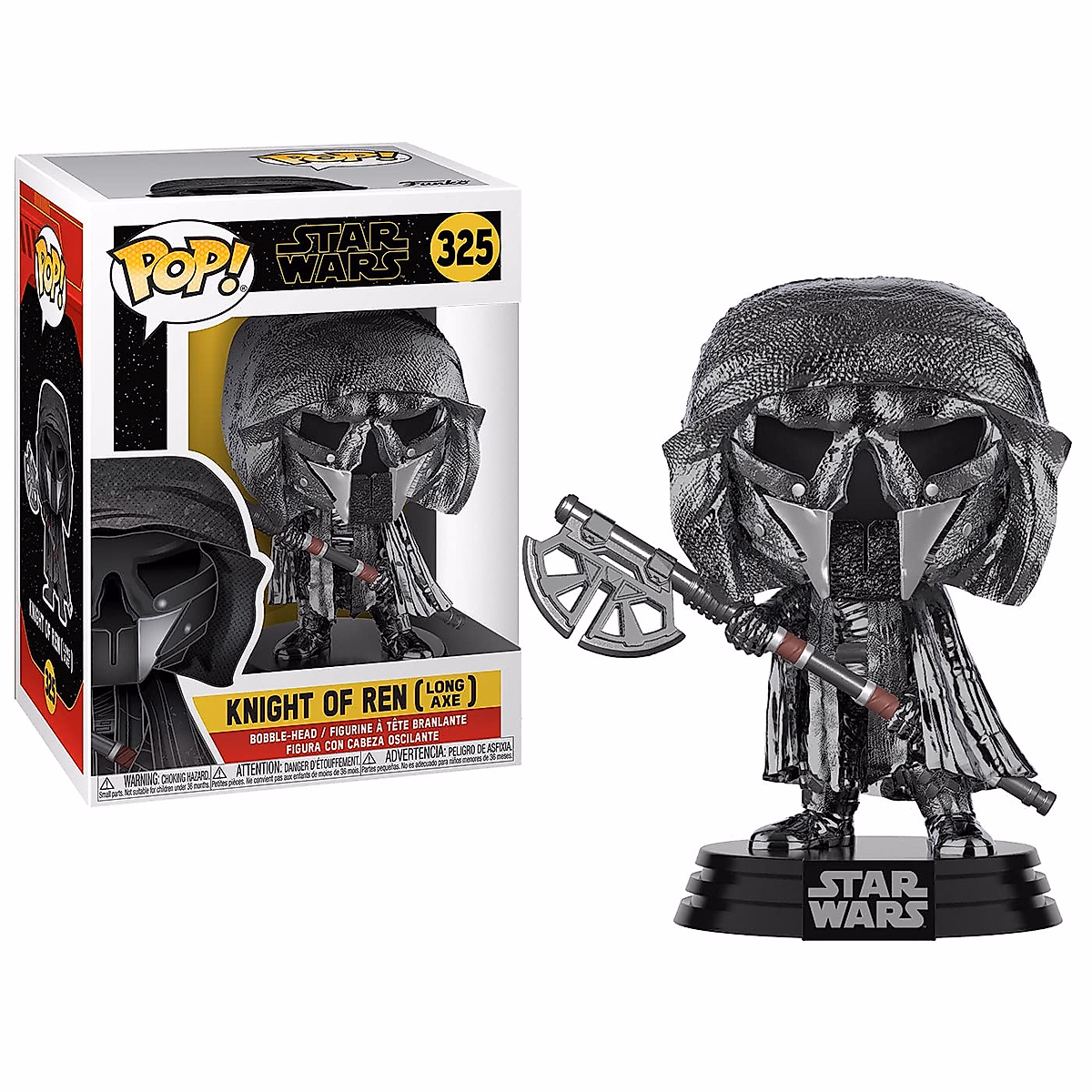 Funko Pop! Star Wars: Rise of The Skywalker - Knights of Ren Axe (Hematite Chrome)