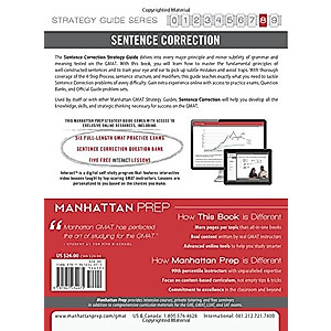 GMAT Sentence Correction (Manhattan Prep GMAT Strategy Guides)