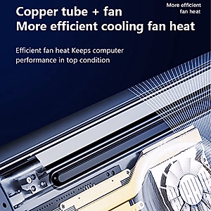 Estink 16 inch Laptop,Portable Laptop with 1920x1200 HD IPS Display, 2.4G 5G WiFi, 12GB DDR4, Quad Core 4 Threads 2.0ghz Processor, N5095 CPUfor 10 11, Used for Work Study (12GB+256GB US Plug)