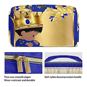 XIUCOO Personalized Gold Blue Cute Baby Boy Diaper Bag Backpack with Name Custom Nappy Mommy Bags for Baby Girl Boy Gifts