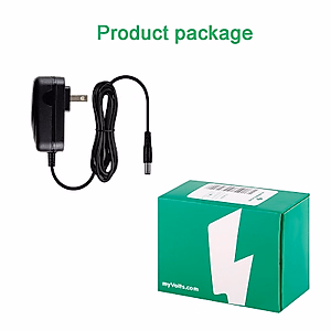 MyVolts 12V Power Supply Adaptor Compatible with/Replacement for Siemens Gigaset SE572 Router - US Plug with Extension and ON/Off Switch