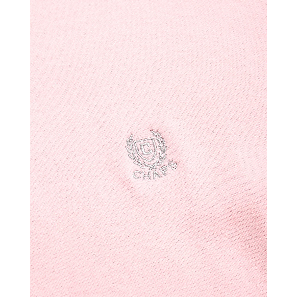 Chaps Men's Polo Shirt - Classic Fit Short Sleeve 2-Button Double Knit Cotton Polo Shirt (S-XL), Size Medium, Pink Carnation