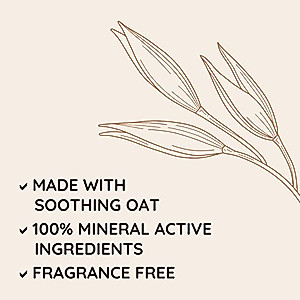 Aveeno Protect + Soothe Face Mineral Sunscreen with Broad Spectrum SPF 30 for Sensitive Skin, Lightweight & Non-Greasy Face Sunscreen, Water-Resistant UVA/UVB Protection, 1.7 fl. oz