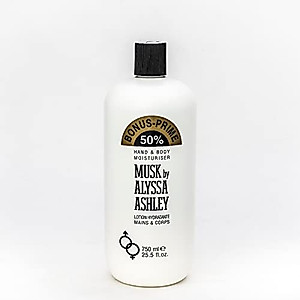 Alyssa Ashley Musk Hand & Body Lotion, 25.5 Ounce