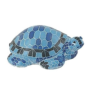 Deco 79 Remarkable Turtle, Blue