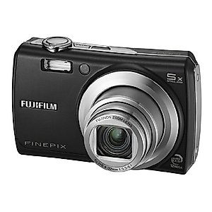 Fujifilm Finepix J10 8.2MP Digital Camera with 3x Optical Zoom (Matte Black)