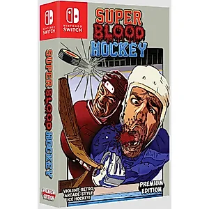 Super Blood Hockey (Retro Edition) (Game + Soundtrack Included) - Nintendo Switch