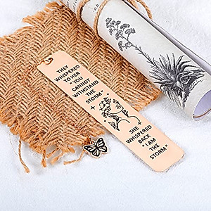 Inspirational Bookmarks for Women Graduation Gifts for Her Female Coworker Friends Nurse Student Bookmark for Teen Kid Girls Daughter Sister Birthday Valentines Day Reading Gifts for Book Lover Reader