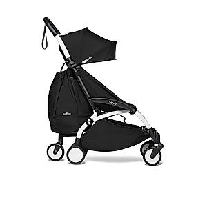 BABYZEN YOYO Bag, Navy Blue - Provides Additional, Sturdy Storage on the YOYO2 Stroller - Includes Wheel Base & Hooks