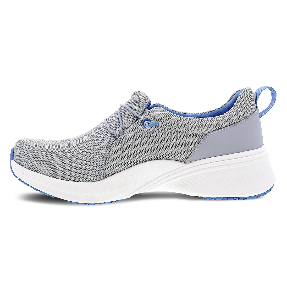 Dansko Marlee Occupational Sneaker for Women- Slip-On, Lightweight, Flexible, and Slip-Resistant with Arch Support for All-Day Comfort- Healthcare, Food Service, Salon Workers Light Grey 10.5-11 M US