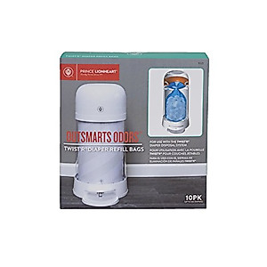 Prince Lionheart TWIST’R Diaper Disposal Refill Bags, 10 Pack