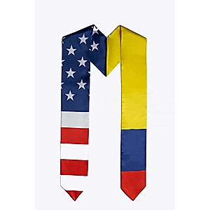 Colombia/American Graduation Stole/sash