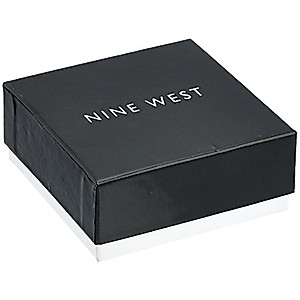 NINE WEST Women's Tri Tone Bangle Bracelet