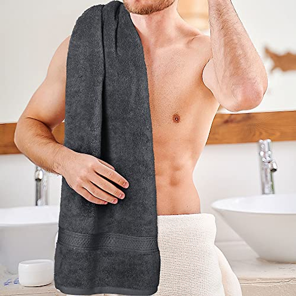 Utopia Towels 6X Bath Towels, 2X Hand Towels & 4X Washcloths