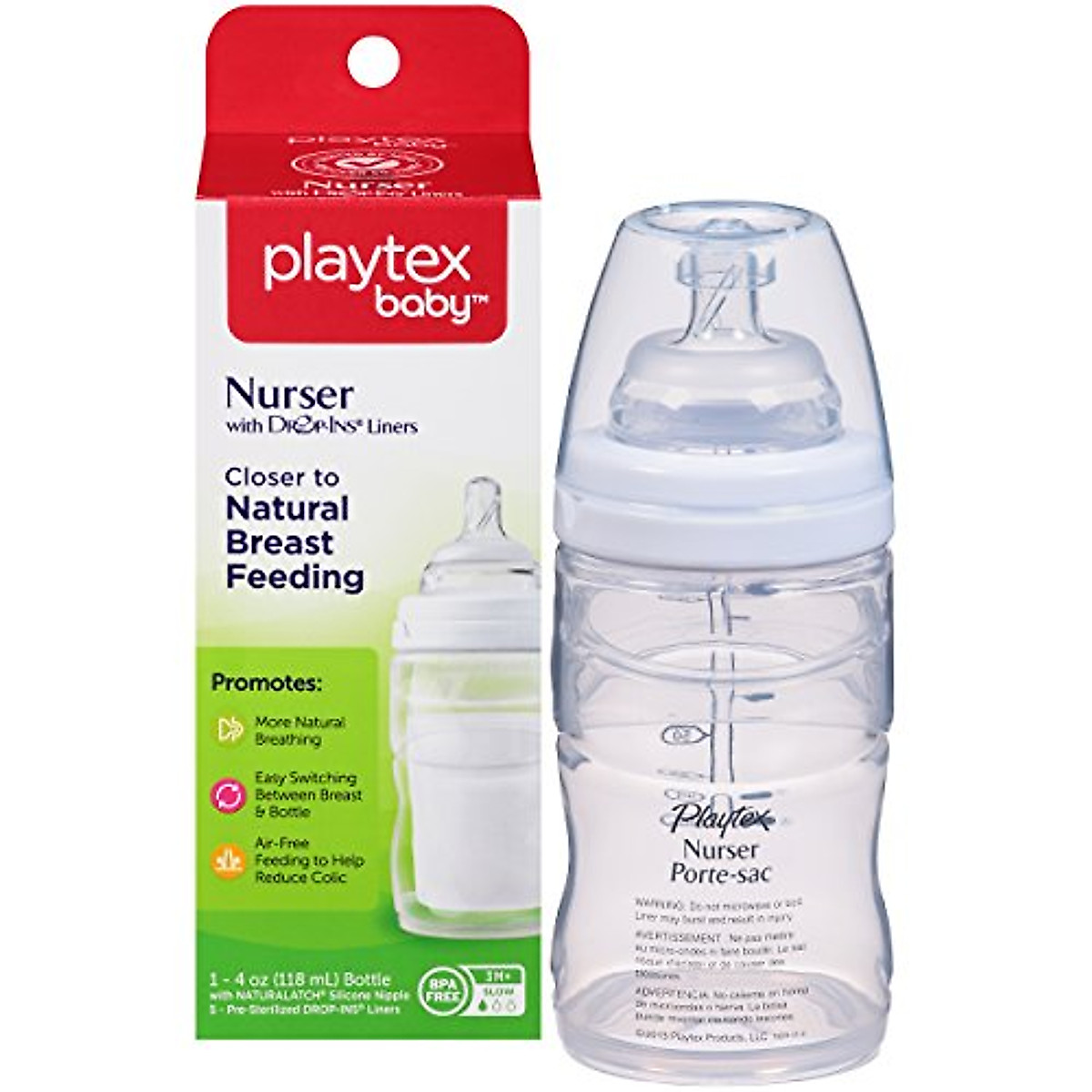 Playtex Premium Nurser, 4 oz, 1 ct