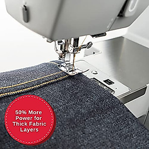 SINGER Heavy Duty Sewing Machine With Included Accessory Kit, 110 Stitch Applications 4432, Perfect For Beginners, Gray
