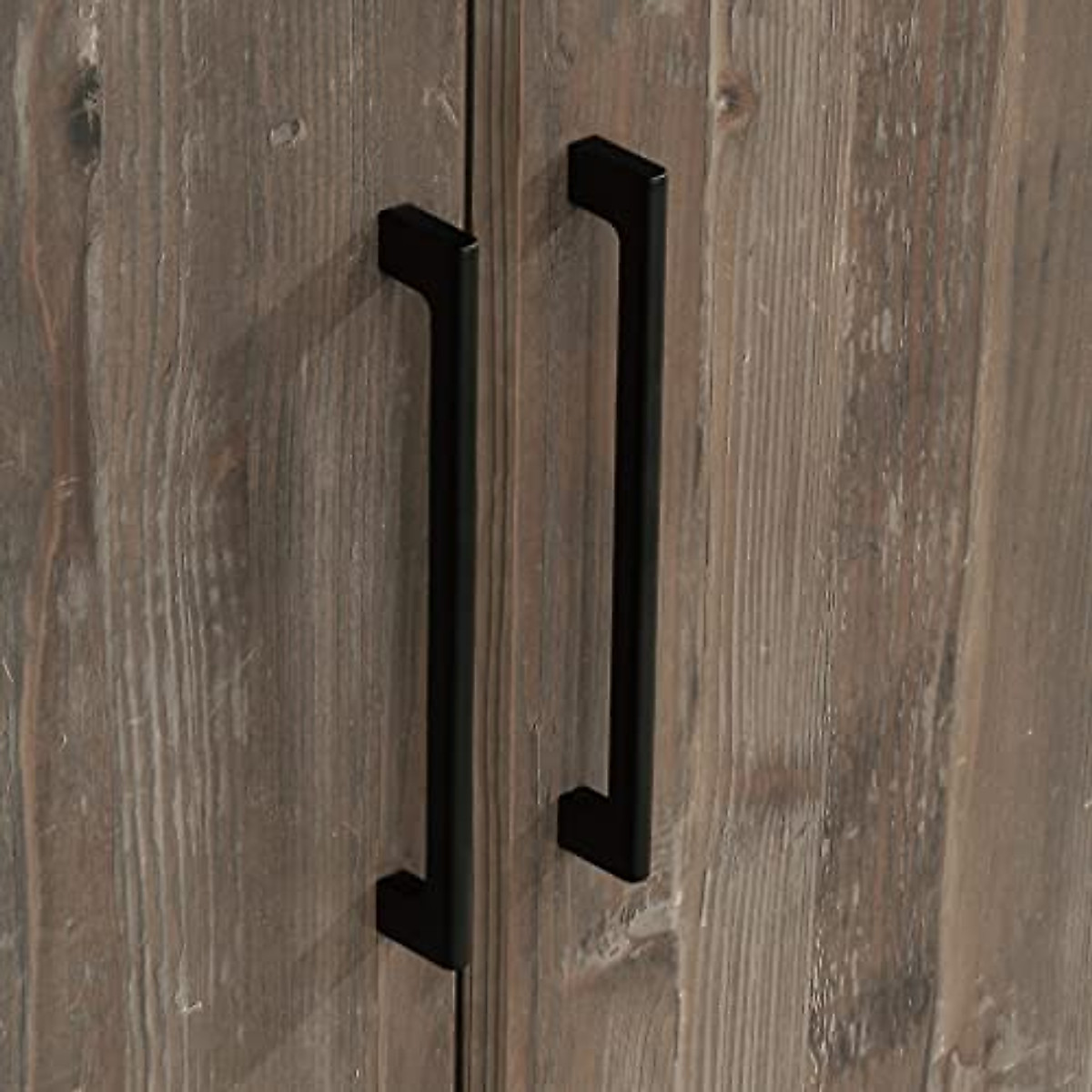 Sauder Summitt Station Storage Cabinet, L: 35.28" x W: 17.13" x H: 63.90", Pebble Pine