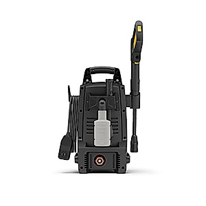 Stanley SHP1600 SHP Electric Pressure Washer 1600 Max PSI, 1.3 GPM, Comes with Vari Nozzle, Wand, Spray Gun, 20' Hose and Foam Cannon