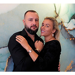 FRONT LINE JEWELRY Native American Bracelets Cuff Open Cuff Made From 99.9% Pure Solid Copper with a Gift Box; Showcase Captivating Animal/Frida/Sasquatch/Skull Designs More