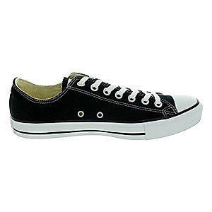 Converse Unisex Chuck Taylor All Star Low Top Black/White Sneakers - US Men 6 / US Women 8
