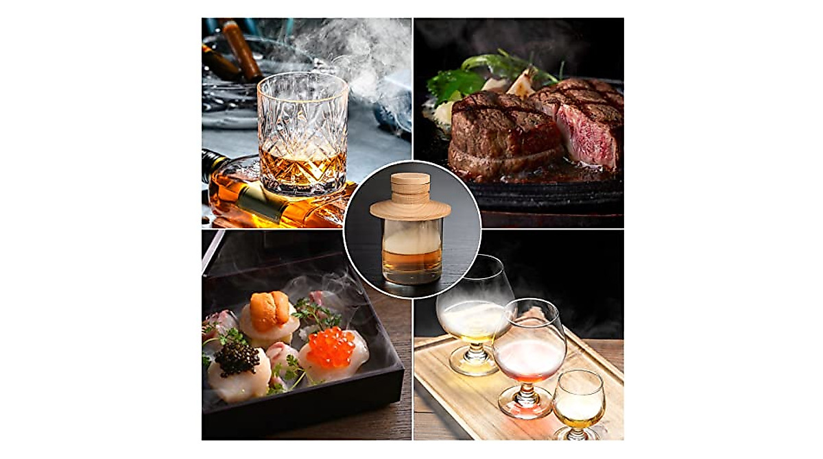 Cocktail Smoker Kit for Whiskey & Food – Infuse Rich Smoky Flavors