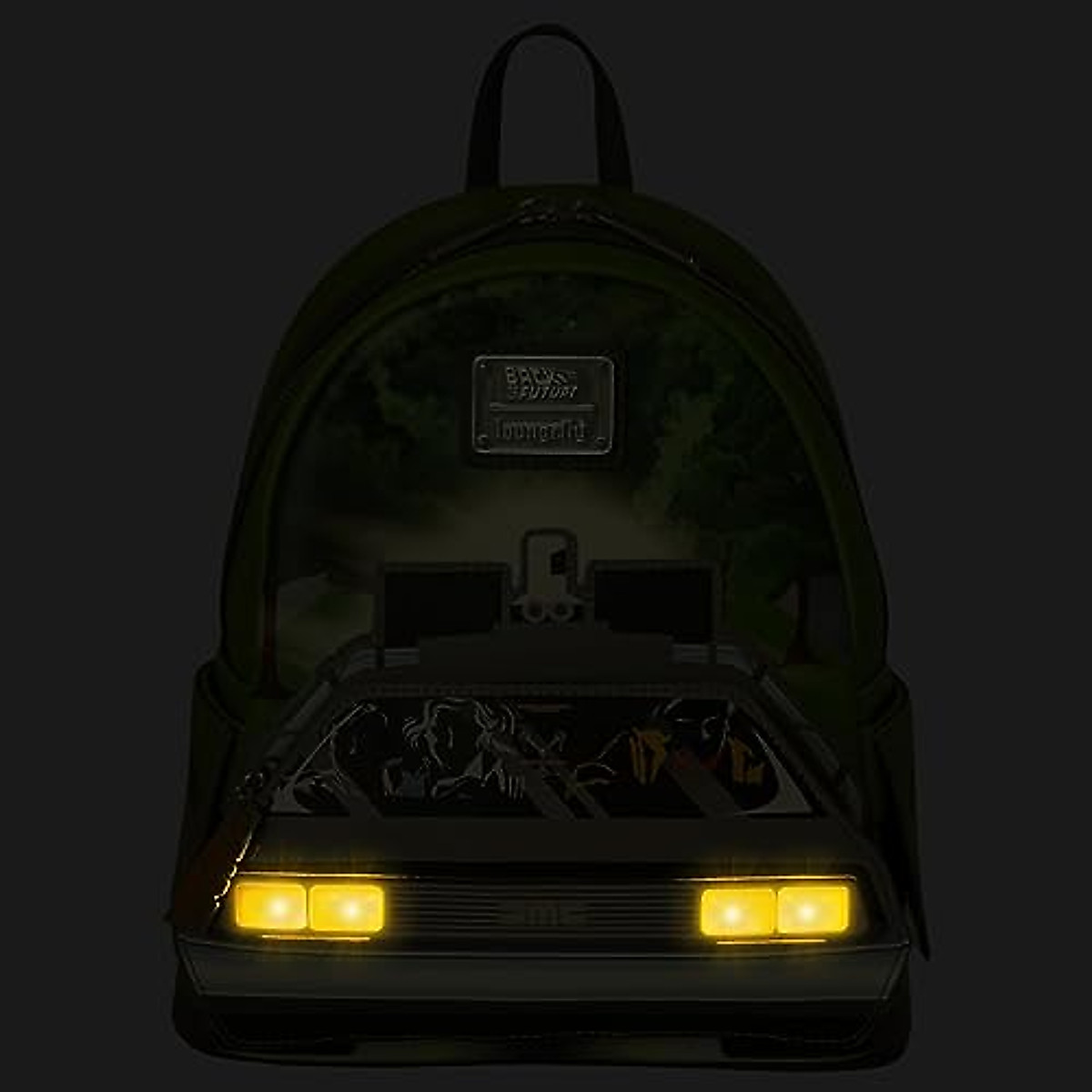 Loungefly Universal Back to the Future Light-Up DeLorean Women's Backpack