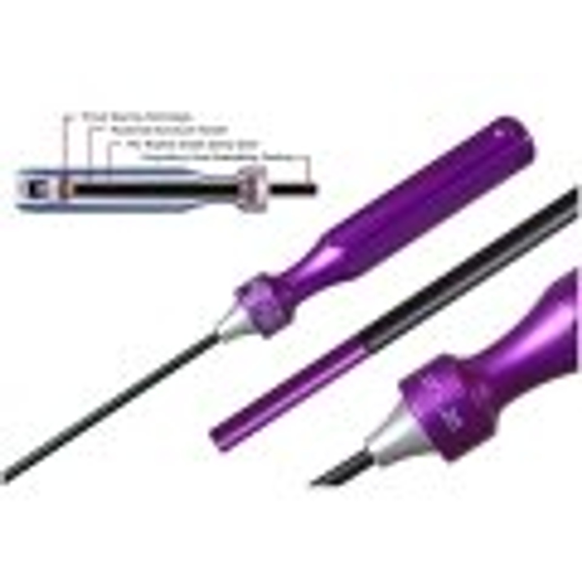 Montana X-Treme (MTX 1-Piece Cleaning Rod 17 to 20 Caliber 36" Coated Spring.