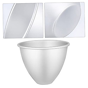 KJHBV Cake Mold Dome Cake Pan Doll Cake Chocolate Cake Food Decor Semicircle Baking Pan Metal Egg Tart Candy Molds Baking Pan Molds Round Cake Pans Bakeware Tart Plate 3d Aluminum Alloy