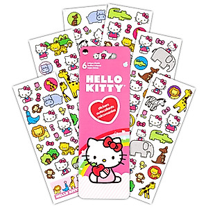 Hello Kitty Backpack for Girls Set - Bundle with 16” Hello Kitty Backpack, Water Bottle, Stickers, More | Hello Kitty Backpack for School