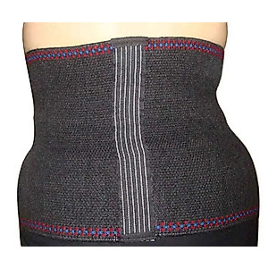 Dog's Hair Wool Therapeutic Belt for the Back and Waist Warming Orthopedic Bandage for Back Pain Arthritis, Neuritis (S)
