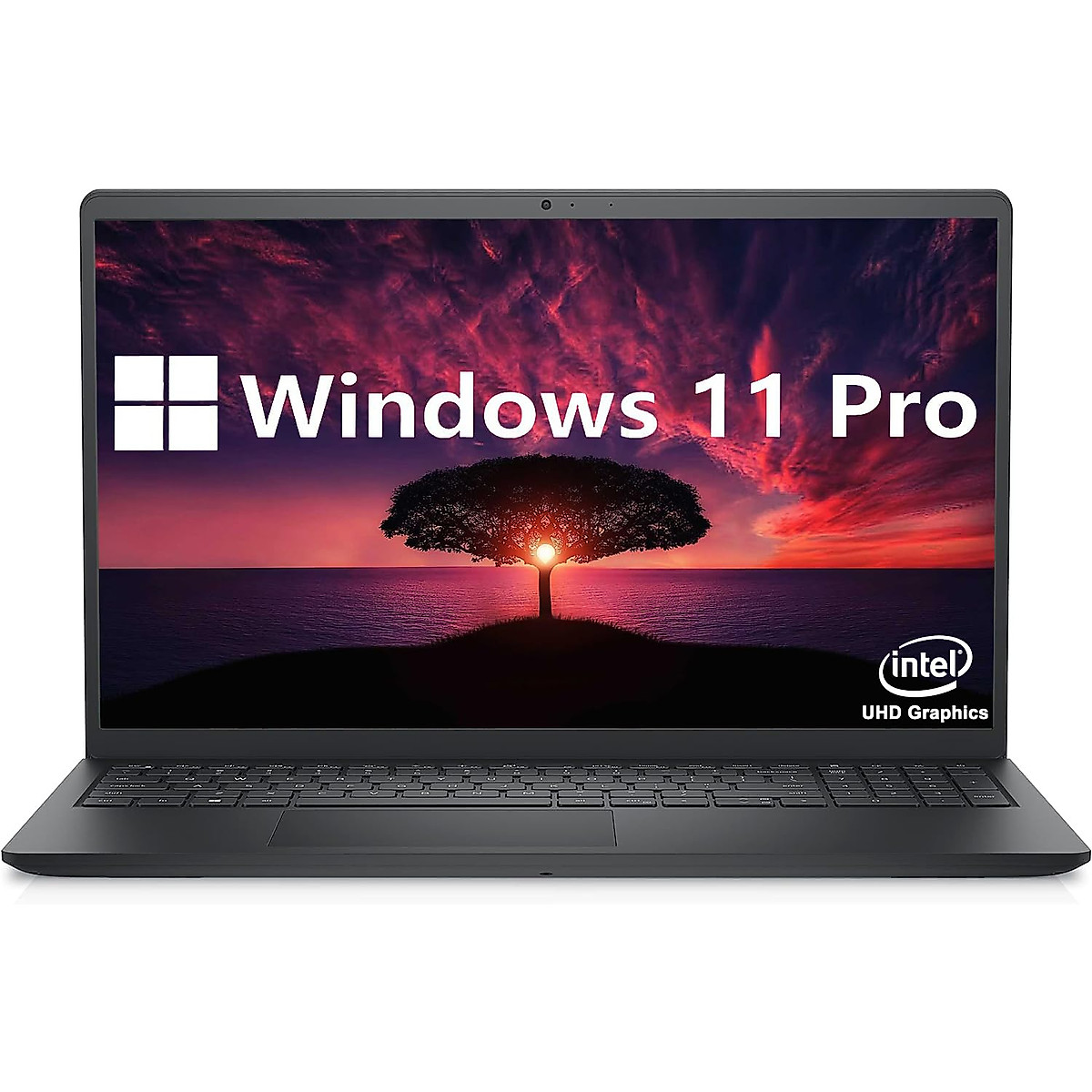 Dell Inspiron 3000 Business Laptop, 15.6 HD Display, Intel Pentium Silver N5030 Processor, Windows 11 Pro, 16GB RAM, 1TB HDD, HDMI, Webcam, WiFi, Bluetooth, SD-Card Slot, Carbon Black, B