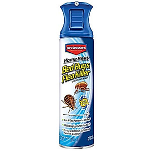 BioAdvanced Home Pest Bed Bug & Flea Killer, Continuous Spray, 15.7 oz