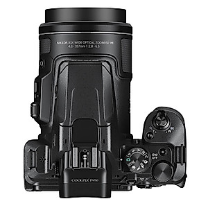 Nikon COOLPIX P950 16MP 83x Optical Digital Point and Shoot Camera + 128GB Memory + Case + Filters + 3 Piece Filter Kit + More (24pc Bundle)