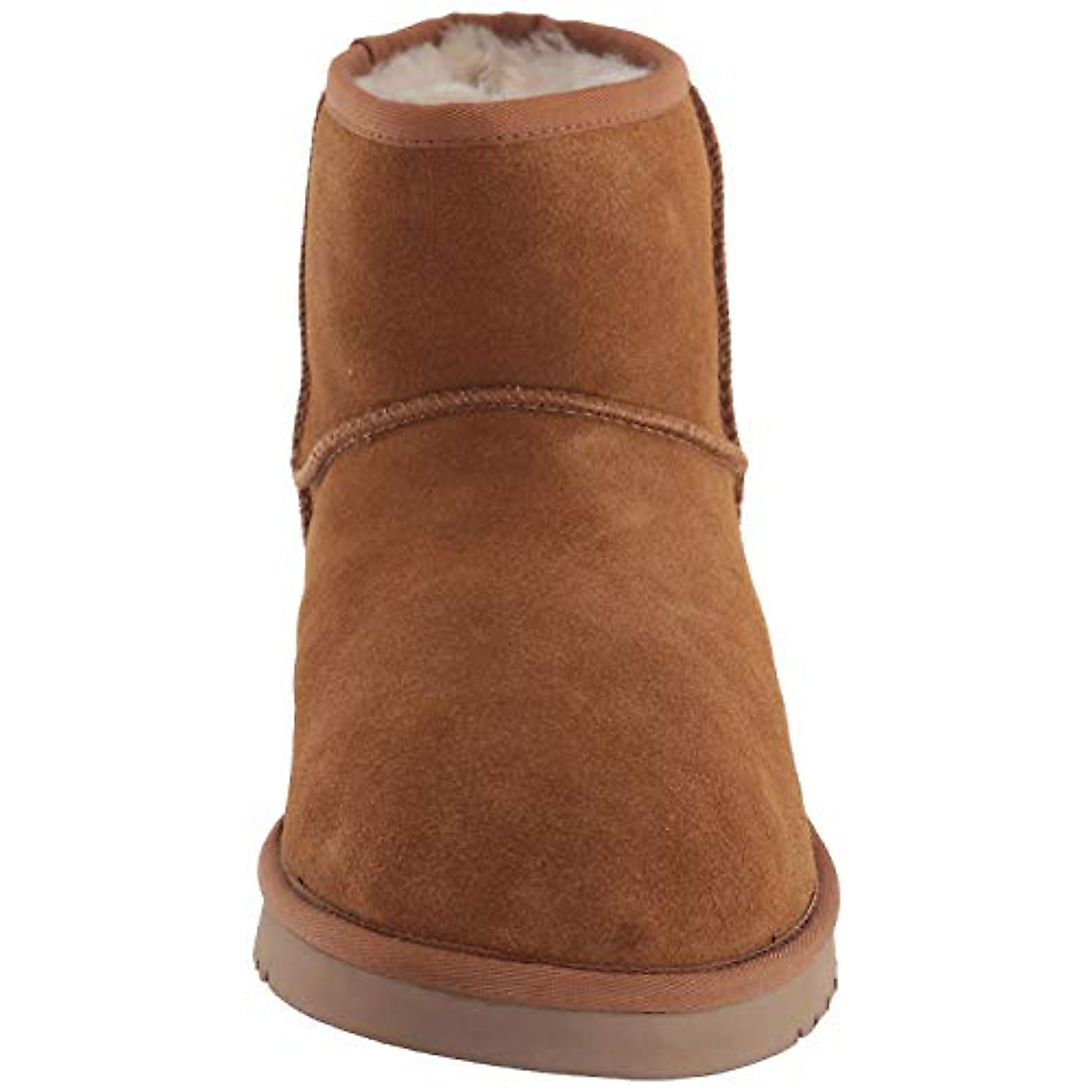 Koolaburra by UGG mens Burra Mini Ankle Boot, Chestnut, 9 US